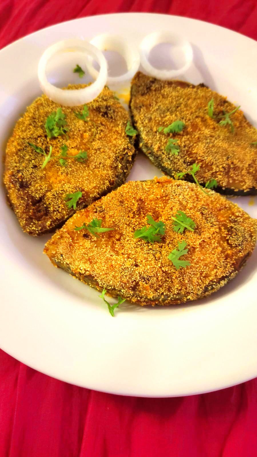 Easy & Quick King Fish Rava Fry - Deliciously URS